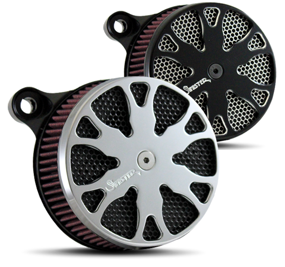 Custom Air Cleaners | Custom Motorcycle Air Purifier | Sinister Wheel