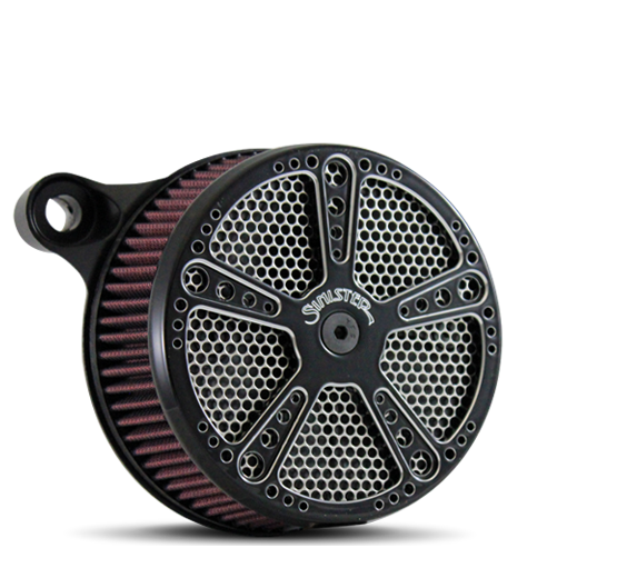 Custom Air Cleaners | Custom Motorcycle Air Purifier | Sinister Wheel