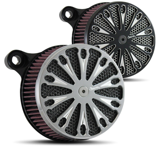Custom Air Cleaners | Custom Motorcycle Air Purifier | Sinister Wheel